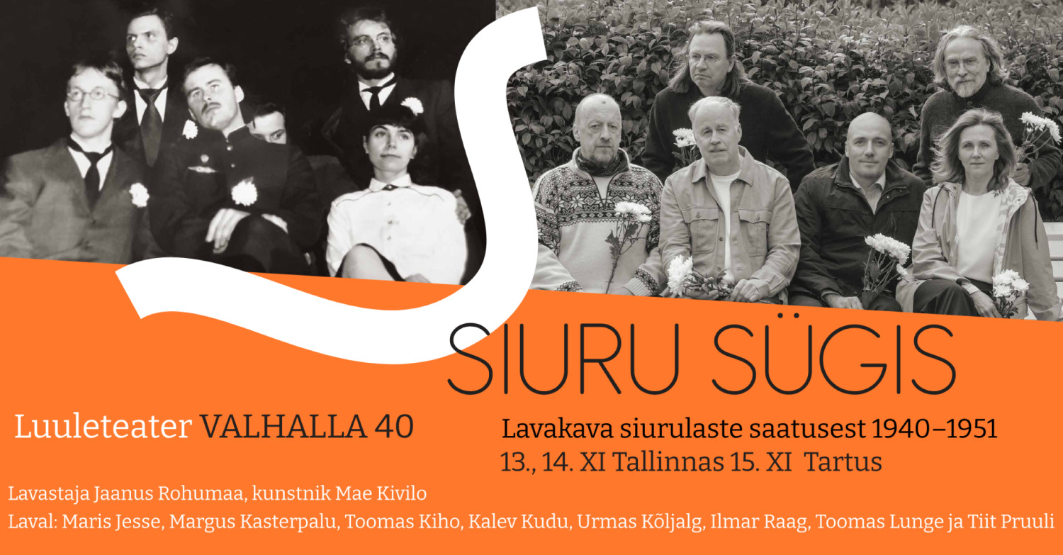 Siuru sügis. LISAETENDUS (läbimäng). Kirjanduslooline lavakava ...