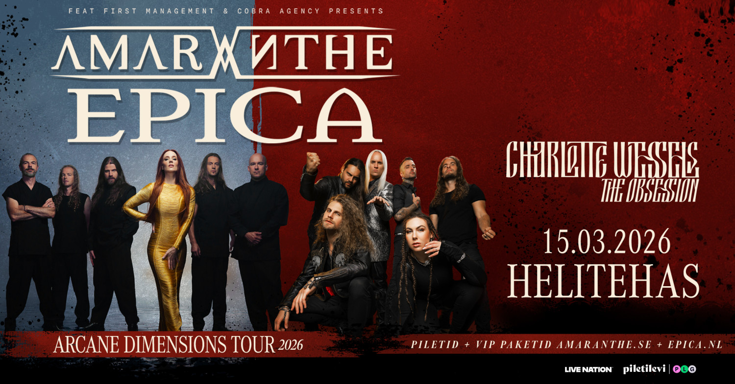 AMARANTHE & EPICA - Arcane Dimensions Tour 2026 - Piletilevi