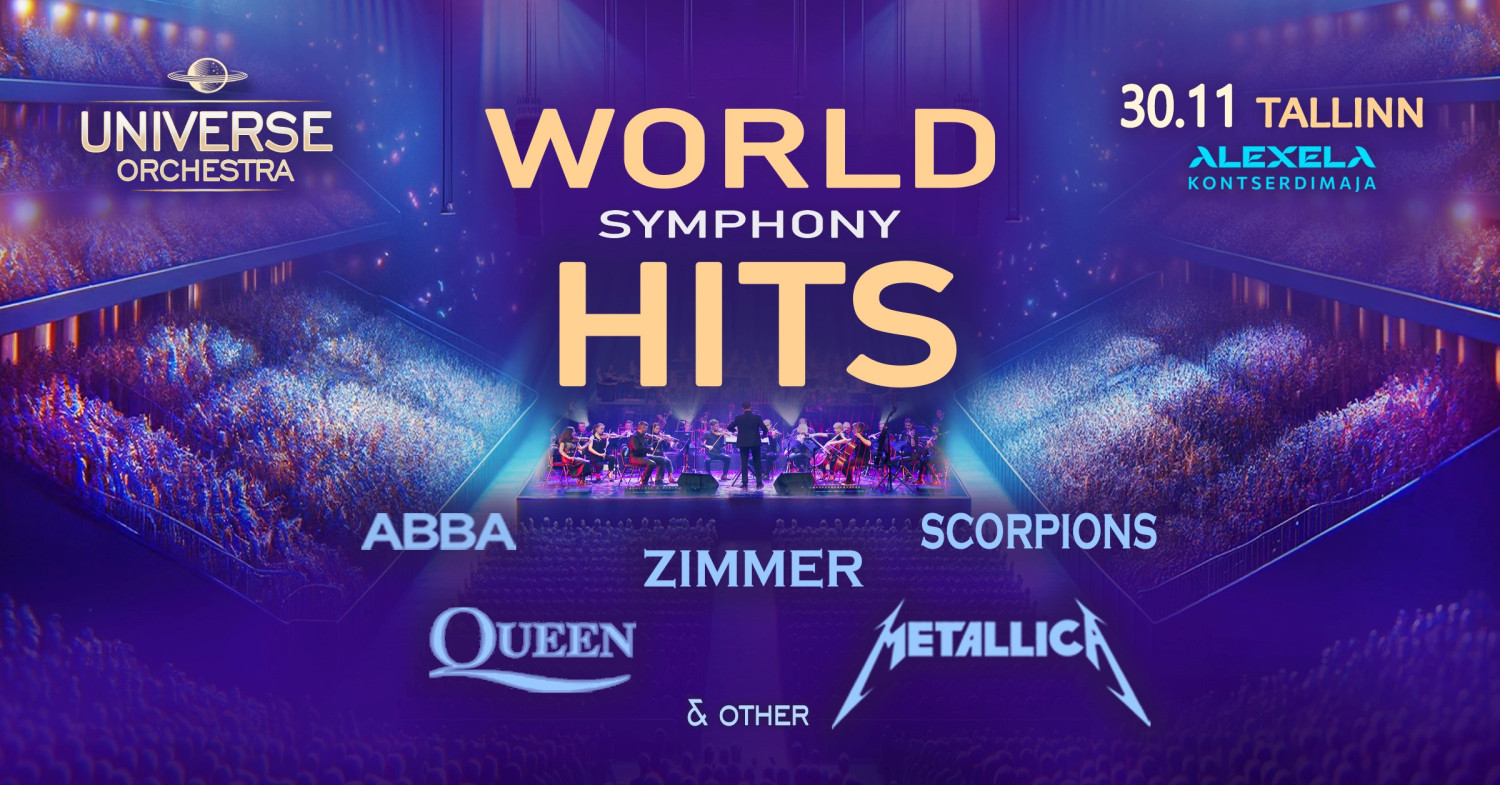 World Hits Symphony - Universe Orchestra - Piletilevi