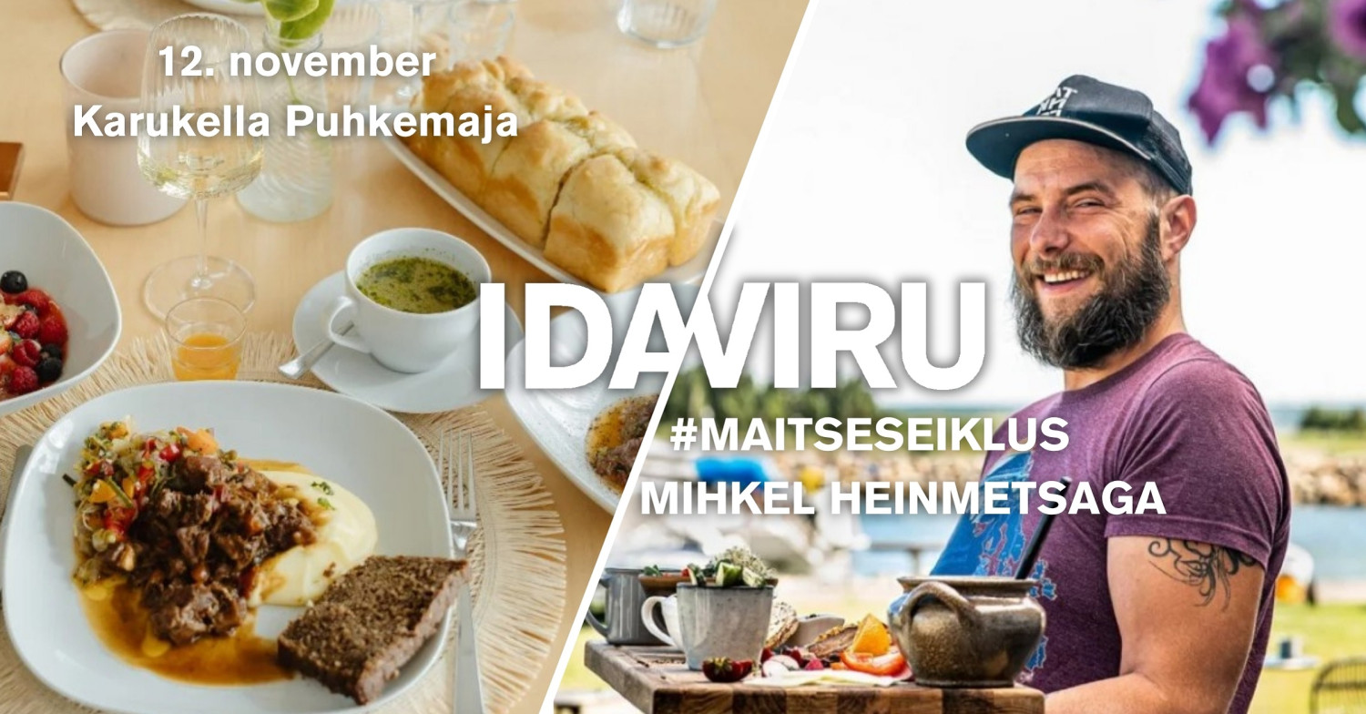 Maitseseiklus Karukellas koos peakokk Mihkel Heinmetsaga - Piletilevi
