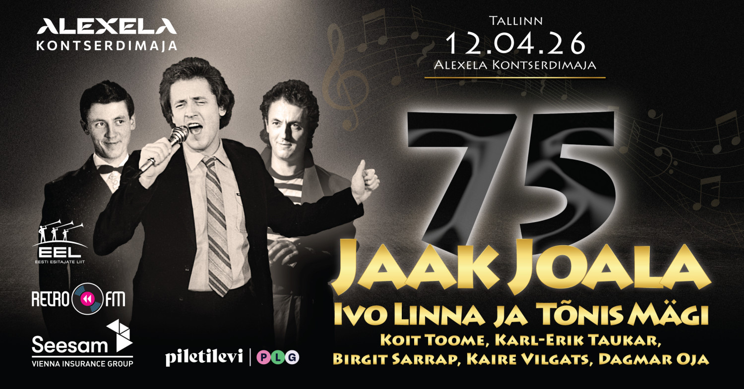 Jaak Joala 75 galakontsert. Lisakontsert. - Piletilevi