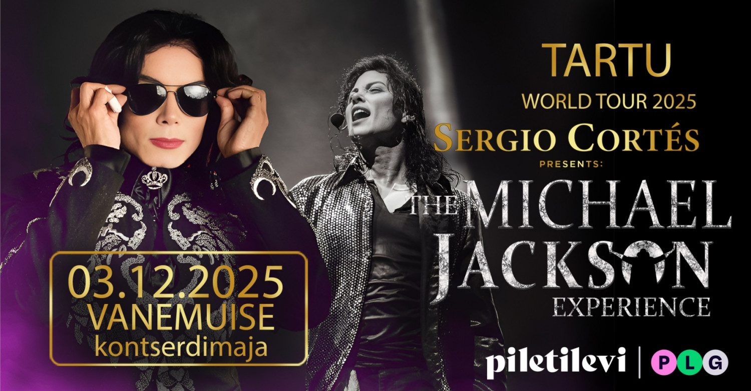 Sergio Cortes. Live Tribute Show: Michael Jackson - Piletilevi