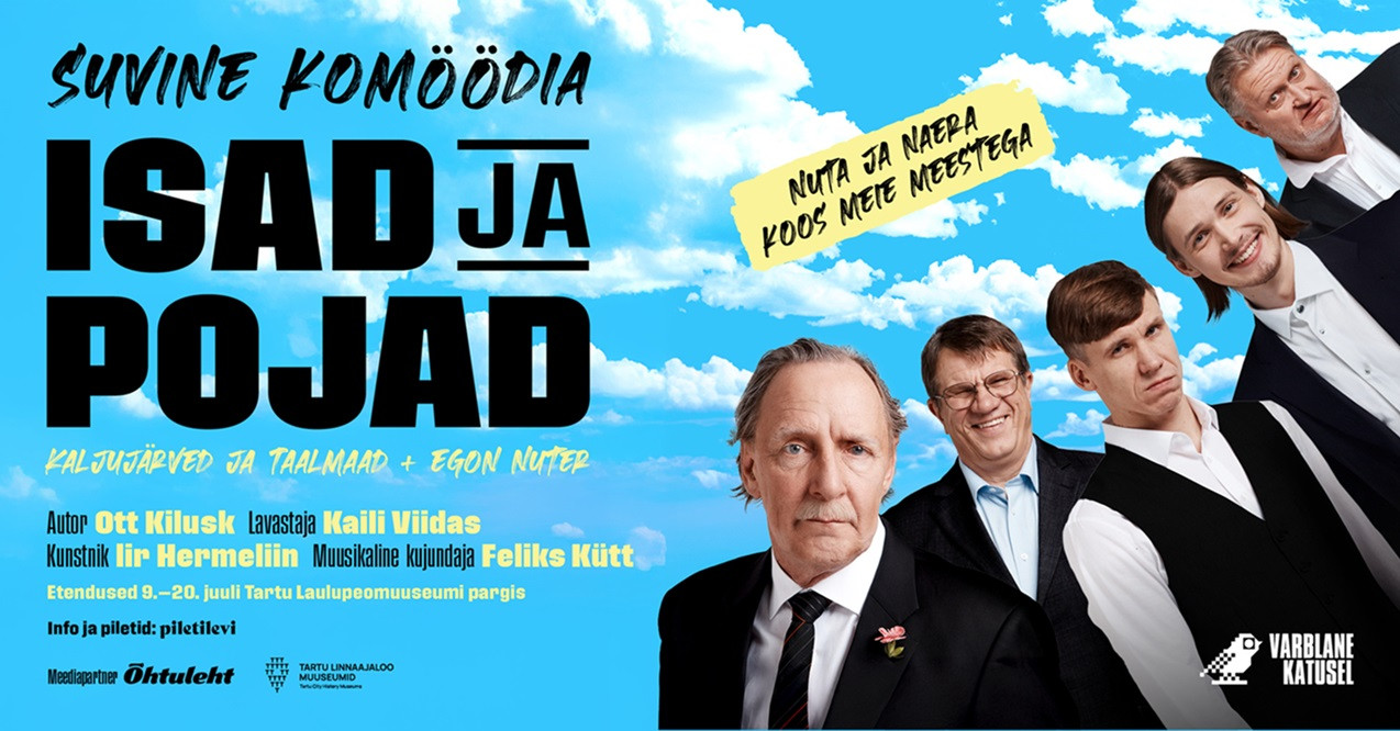 Suvine komöödia ''Isad ja pojad'' - Piletilevi