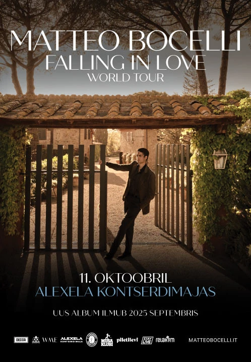 Matteo Bocelli ''Falling In Love World Tour'' - 11.10.2025 - Alexela ...